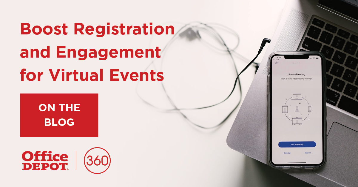 Boost Registration and Engagement for Virtual Events - ODP360